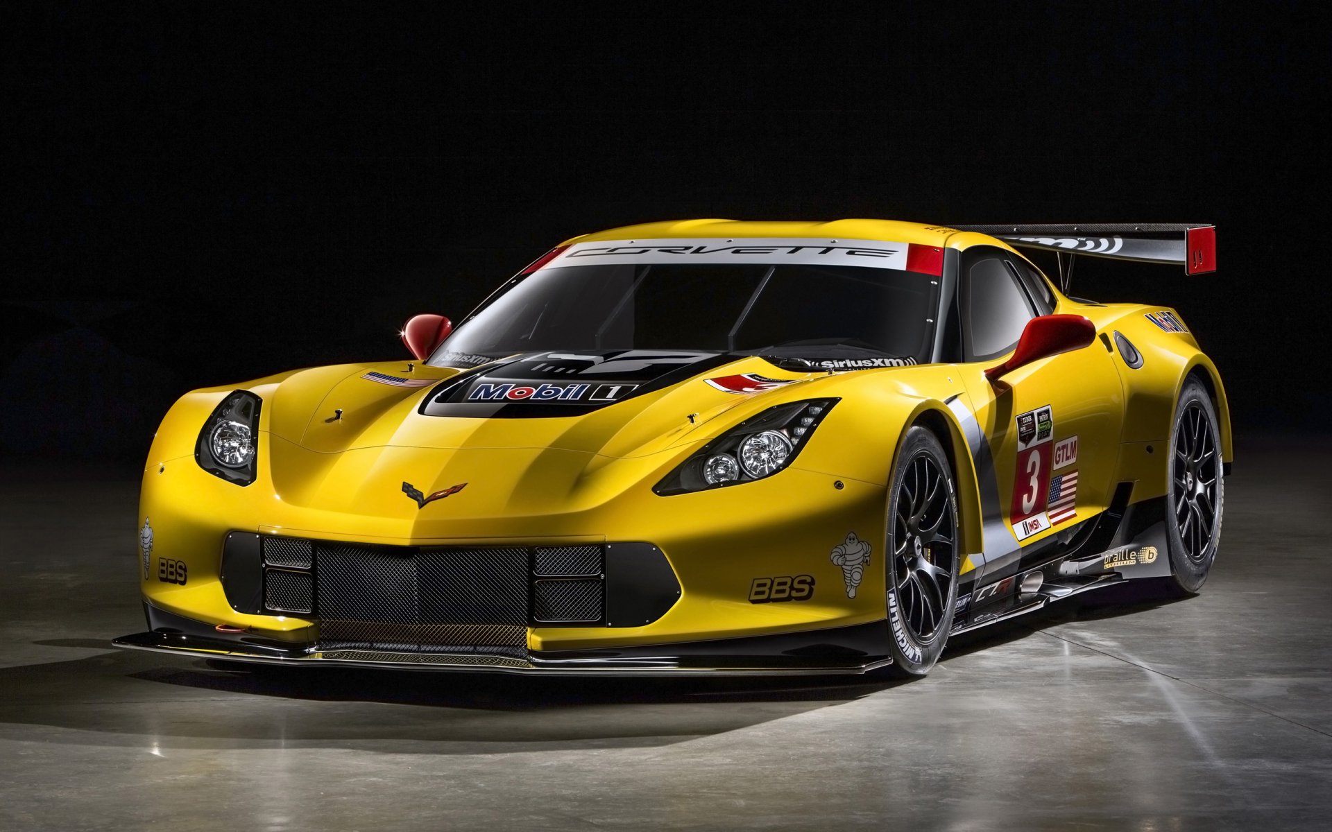 2014 Chevrolet Corvette C7R - Sleek HD Racing Beast Wallpaper