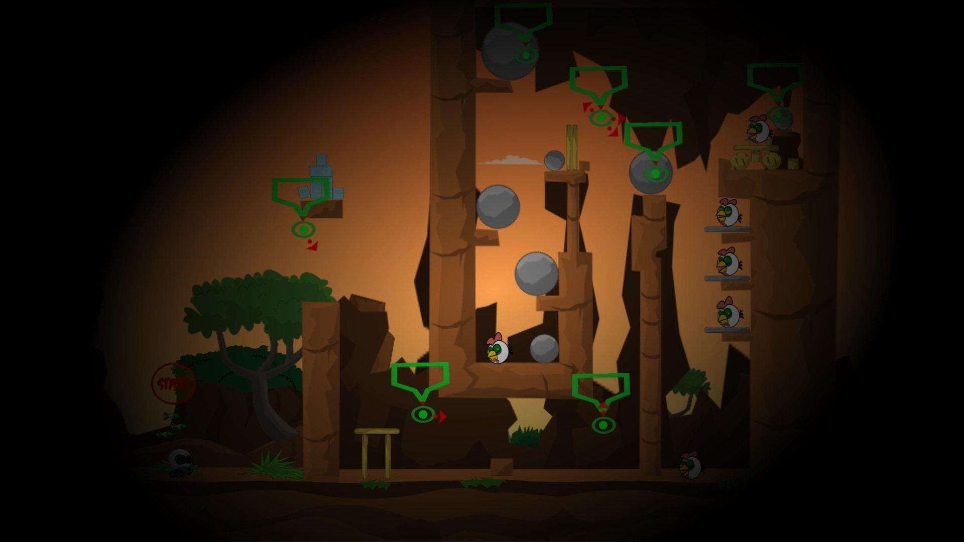 Download Video Game Robot Vs Birds Zombies HD Wallpaper