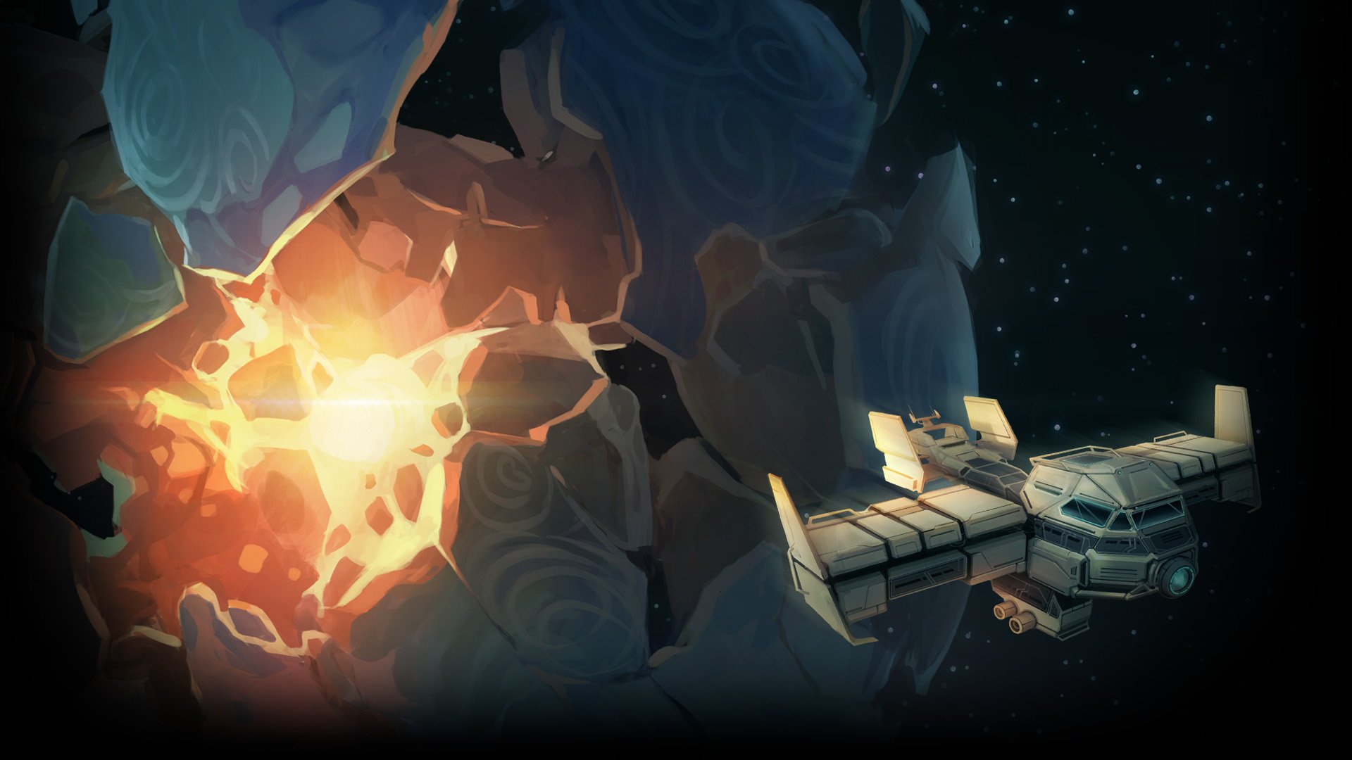 Shattered Planet HD Wallpaper