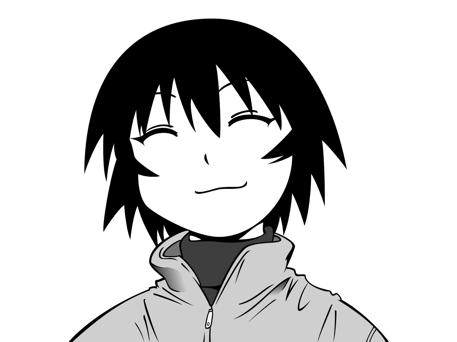 Azumanga Daioh — Cheerful Grin HD Wallpaper | 1600x1200 | Wallpaper Abyss