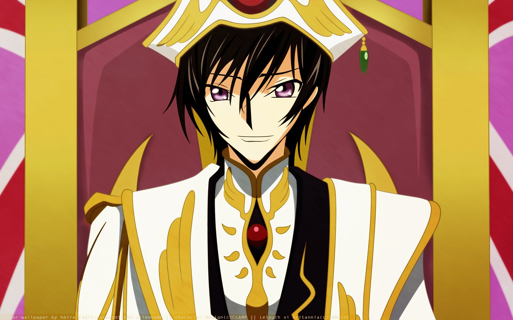 Download Lelouch Lamperouge Anime Code Geass Wallpaper