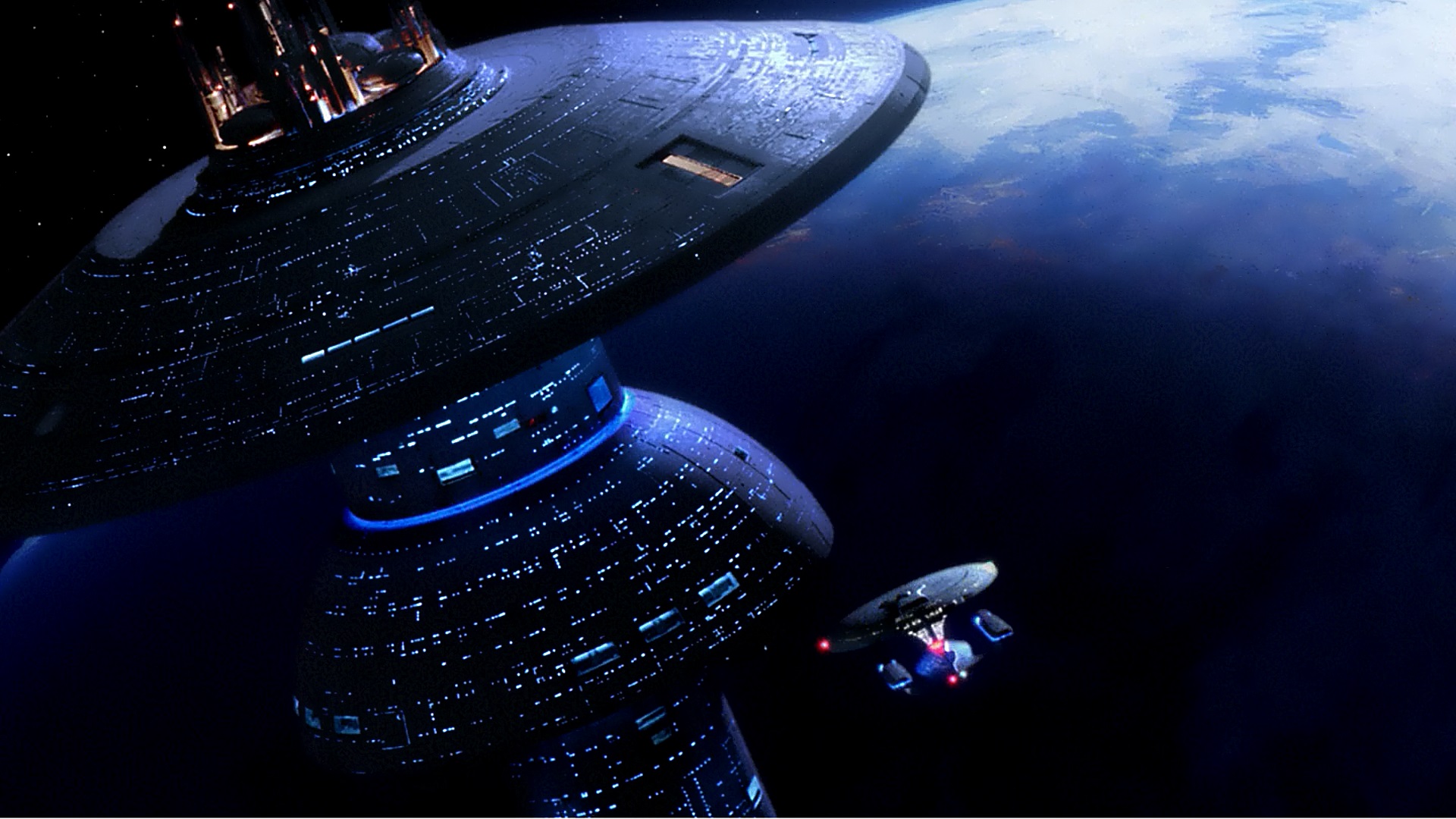 Starbase One Earth And The Enterprise D