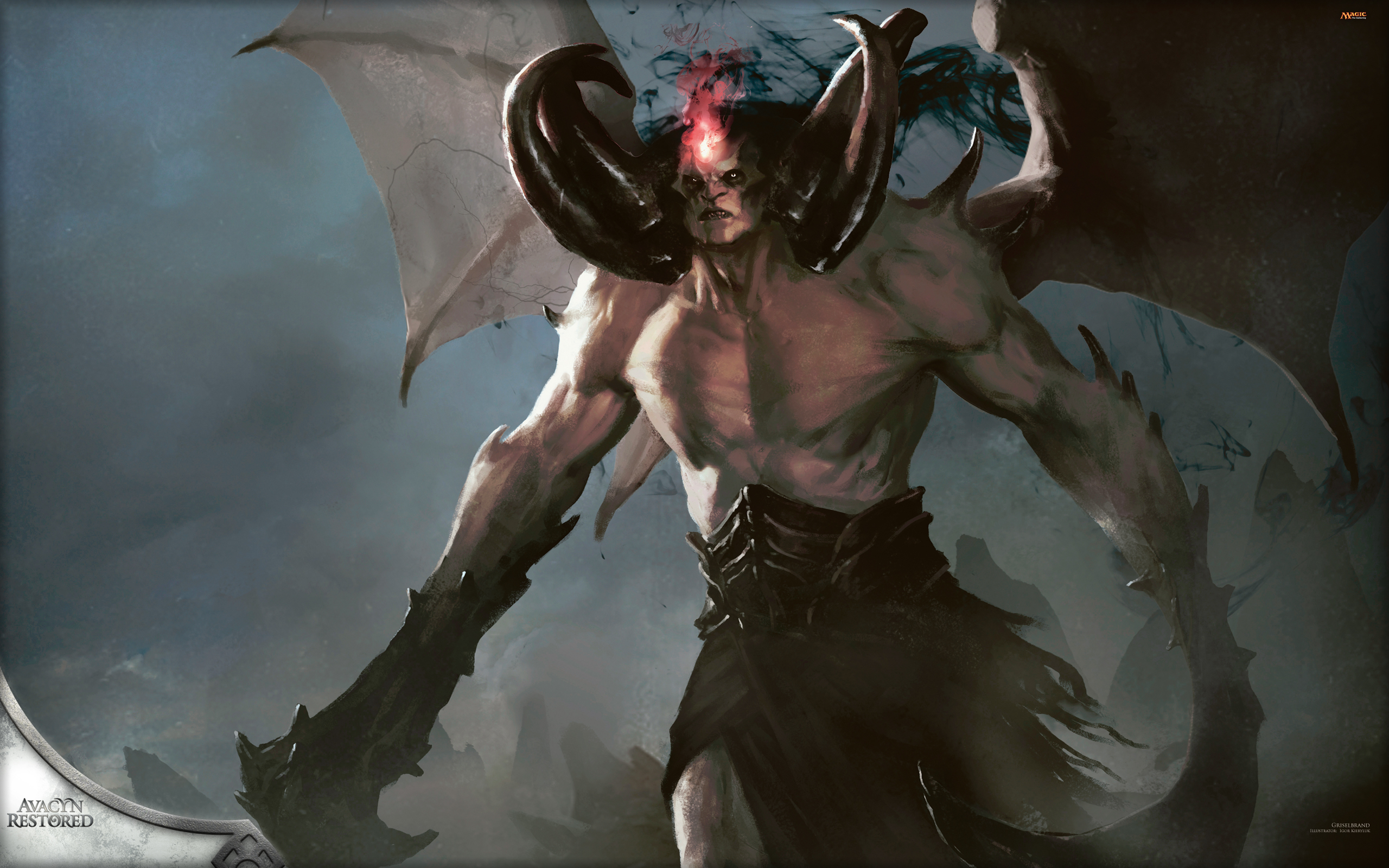 Download Man Made Magic: The Gathering HD Wallpaper by Igor Kieryluk