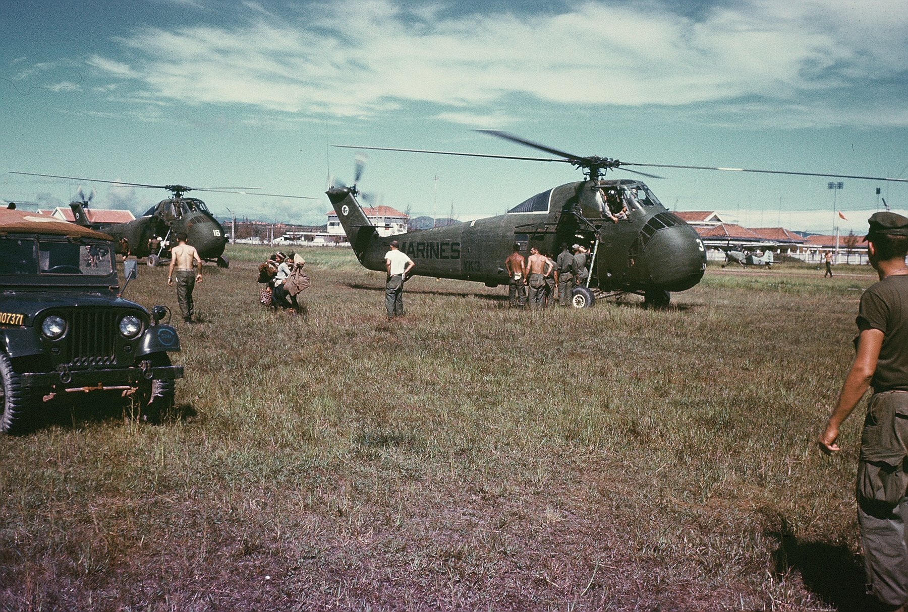 Sikorsky H-34 — Military Field Ops HD Wallpaper