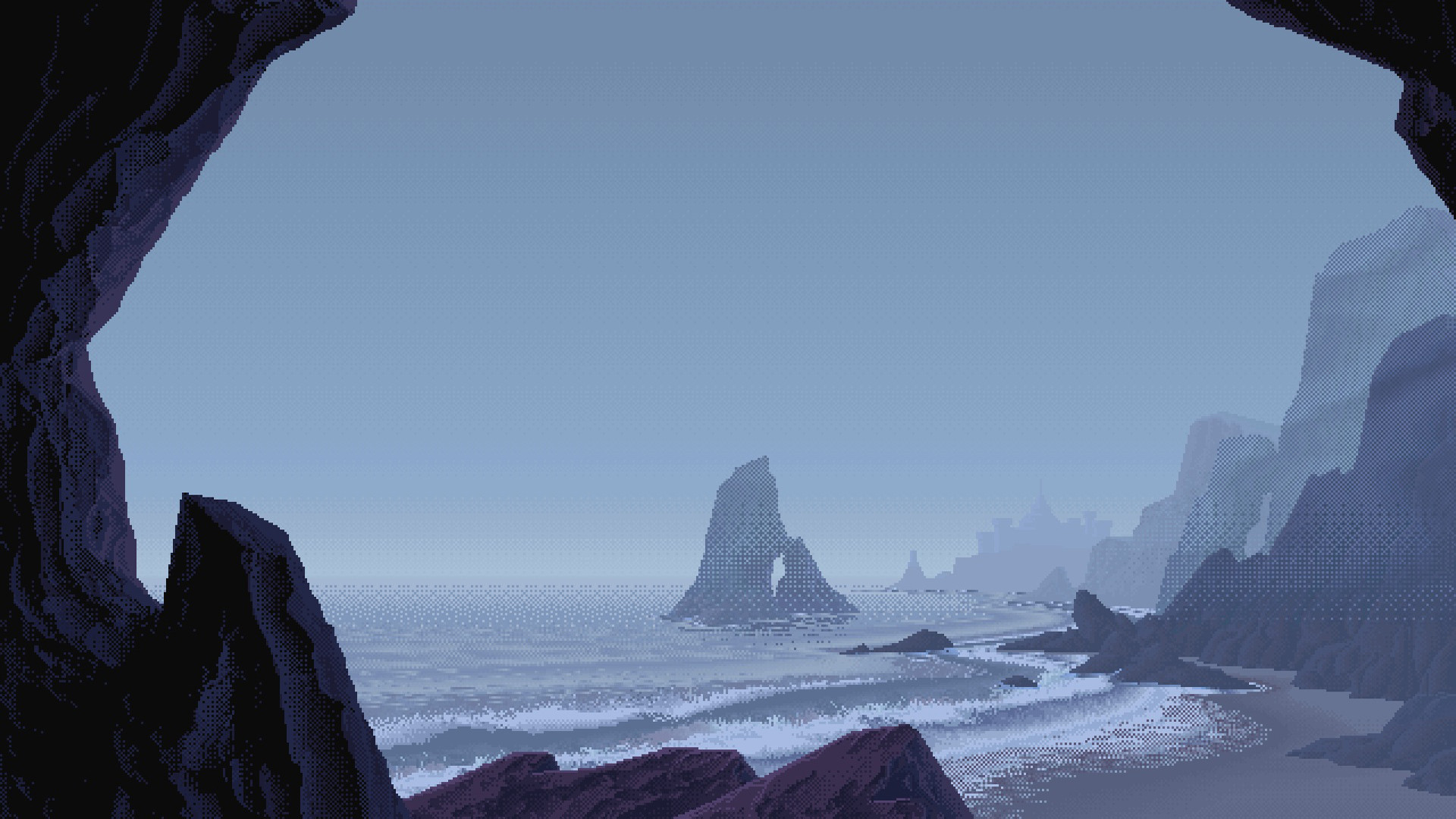4K Pixel Pathscape