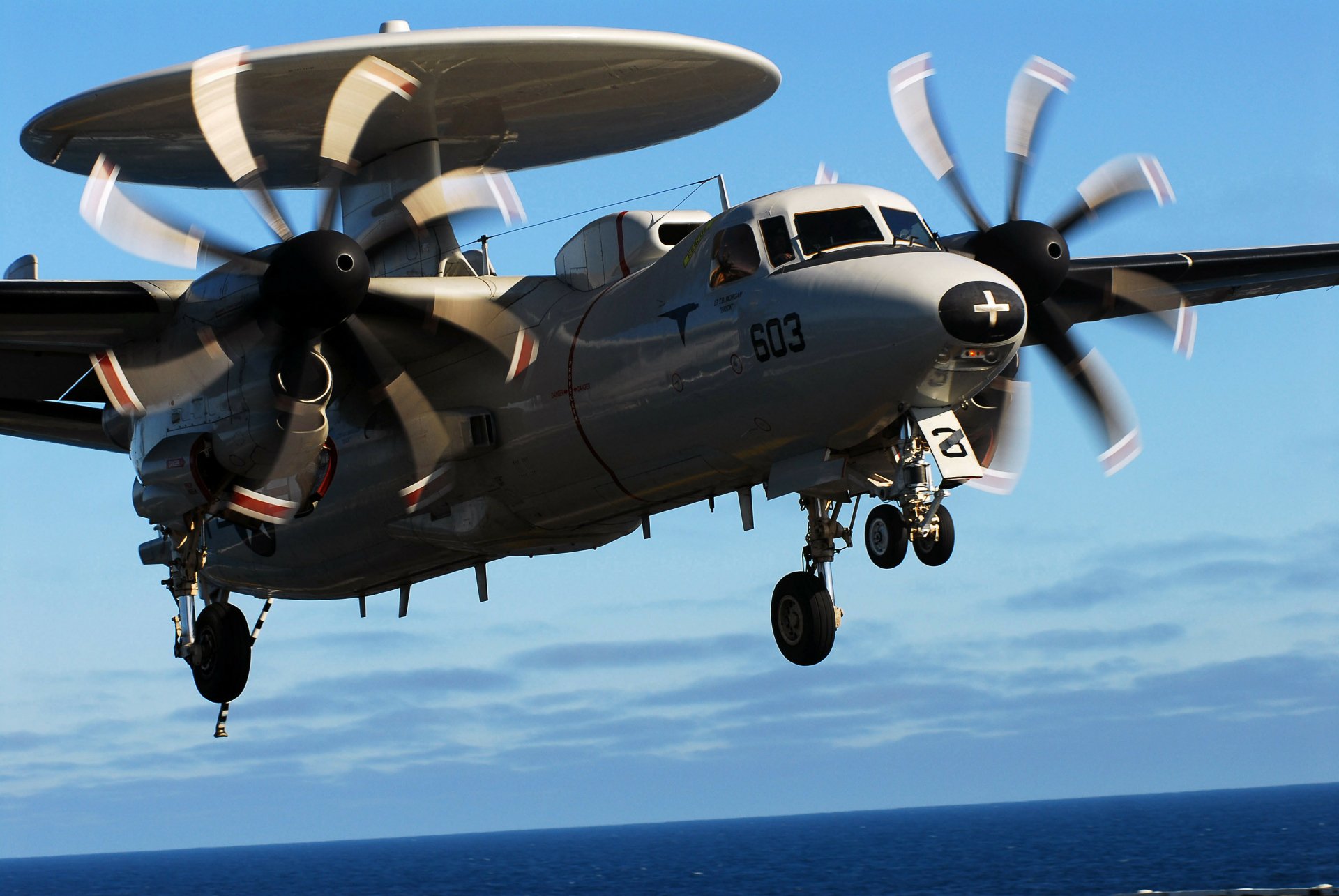 Download Military Northrop Grumman E-2 Hawkeye HD Wallpaper