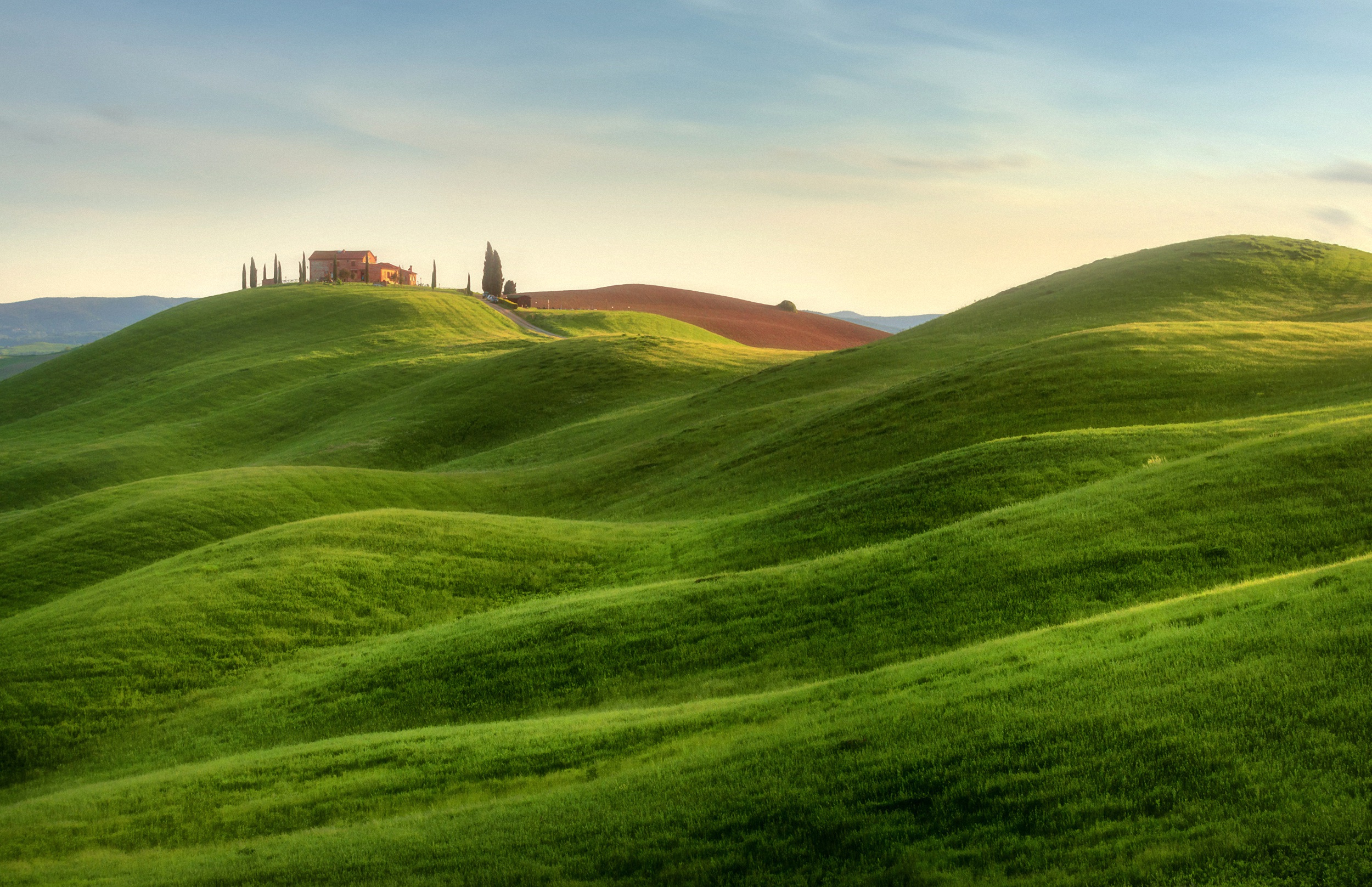 Download Earth Nature Field Photography Tuscany HD Wallpaper