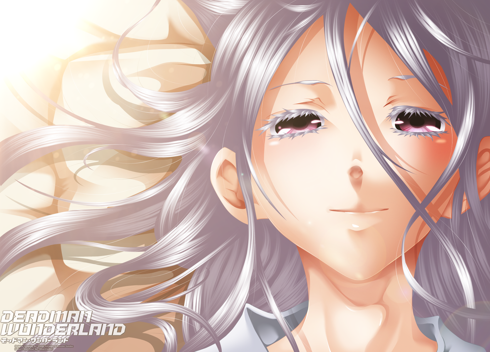 Shiro from Deadman Wonderland - Stunning HD Anime Wallpaper by HikariNoGiri
