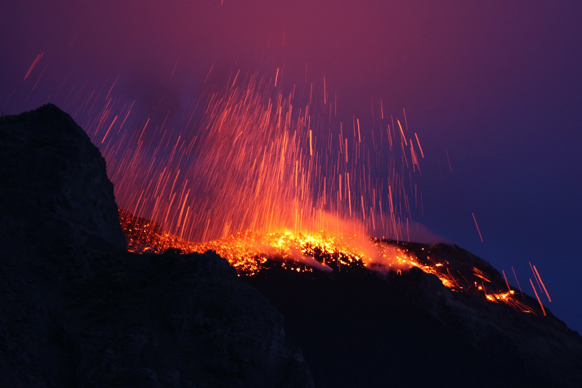 Download Eruption Nature Volcano Natural Disaster HD Wallpaper