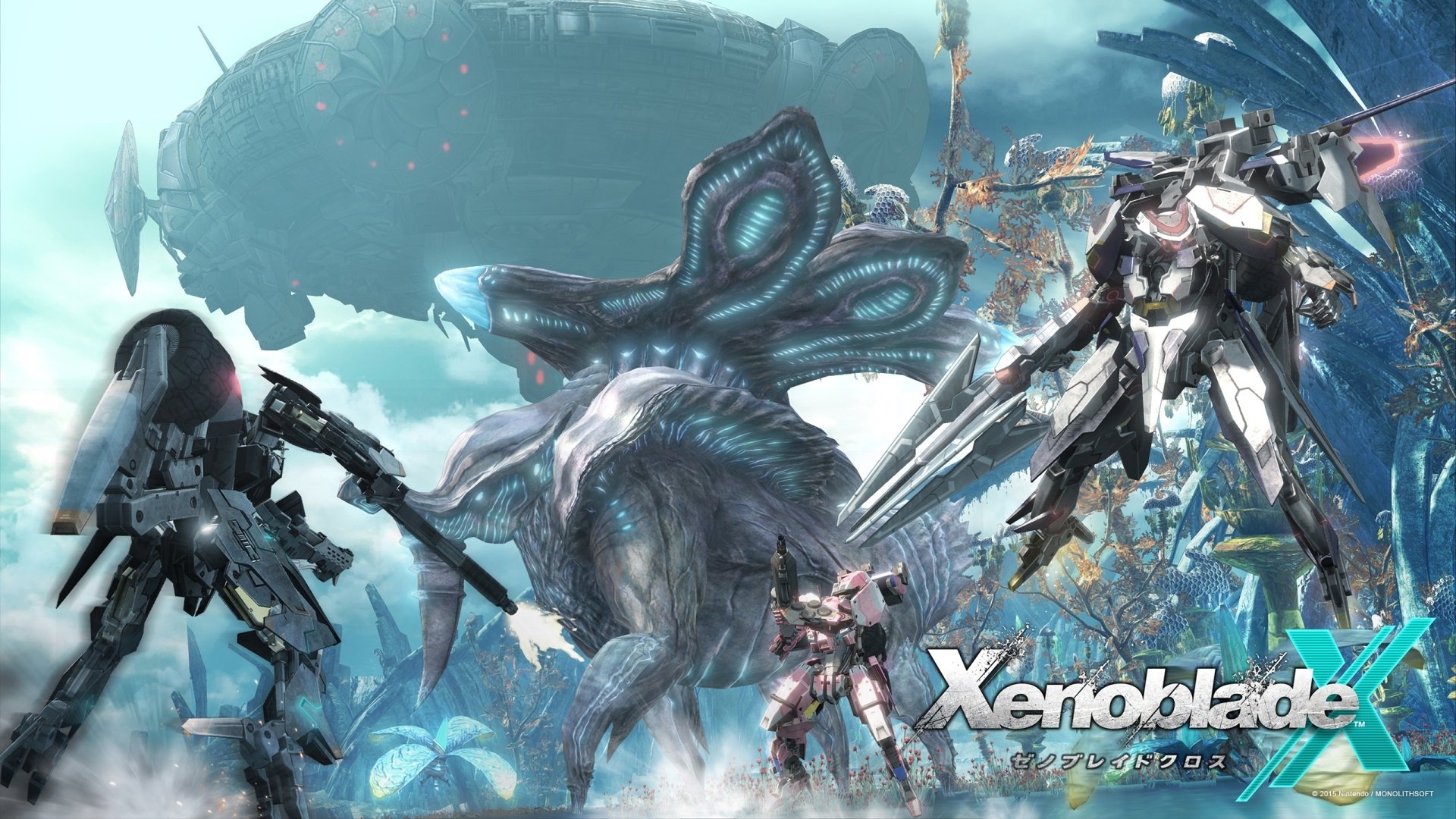 Xenoblade Chronicles HD Wallpaper – Epic Video Game Adventure Scene