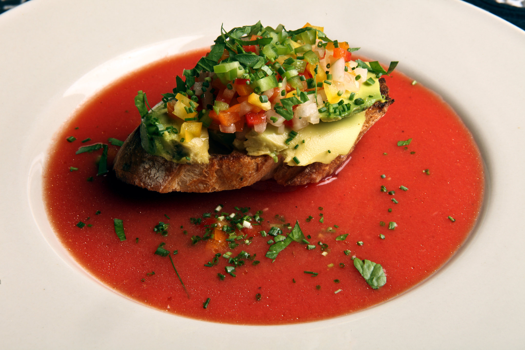 Download Food Salmorejo HD Wallpaper