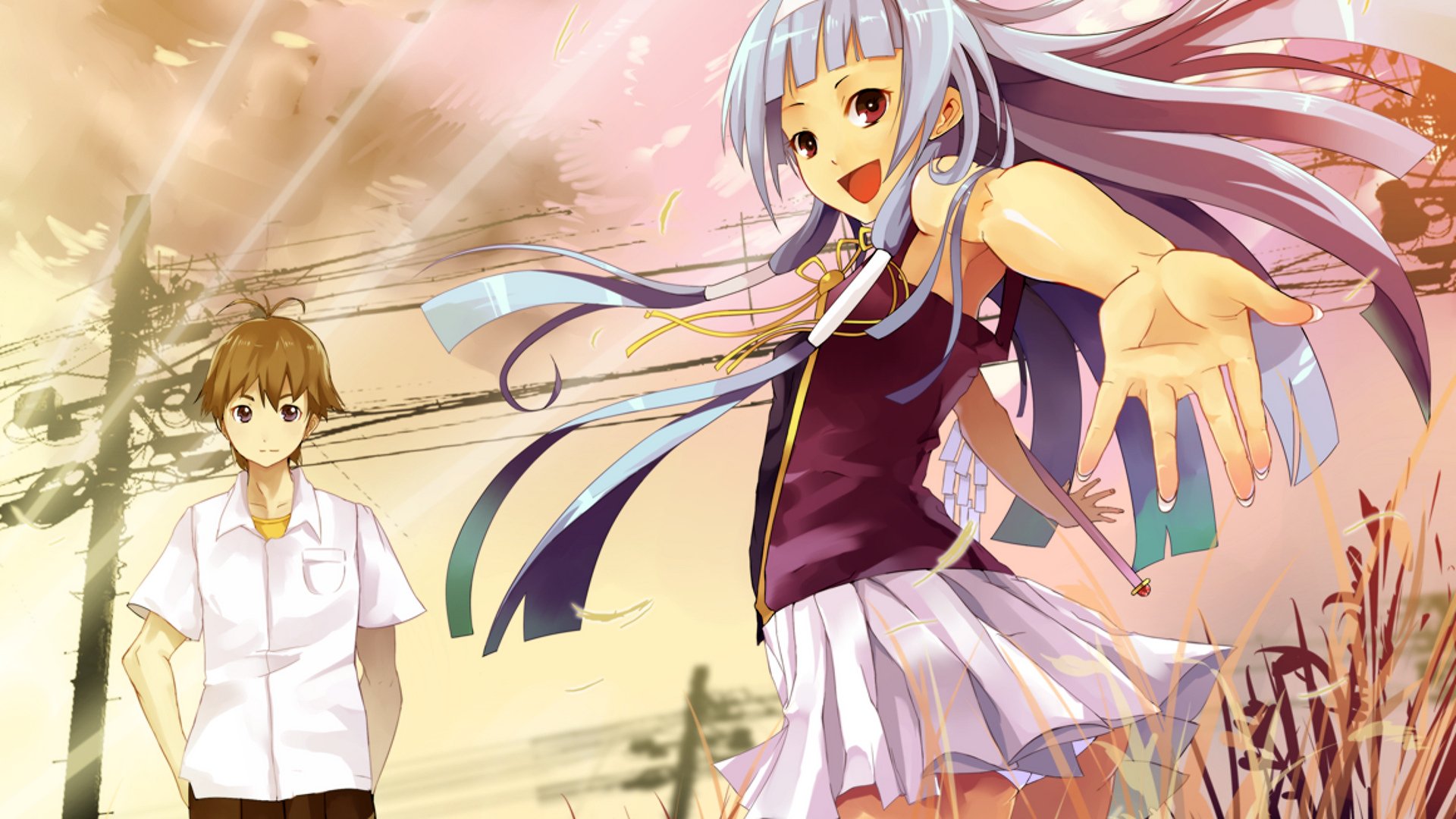 Download Jin Mikuriya Nagi (Kannagi) Anime Kannagi: Crazy Shrine ...