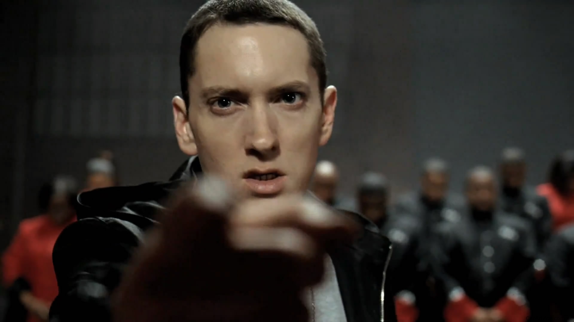 Eminem HD Wallpaper: Iconic Music Legend Up Close