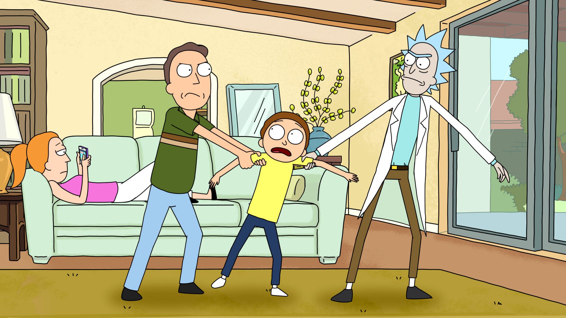 Download Summer Smith Jerry Smith Morty Smith Rick Sanchez TV Show Rick ...