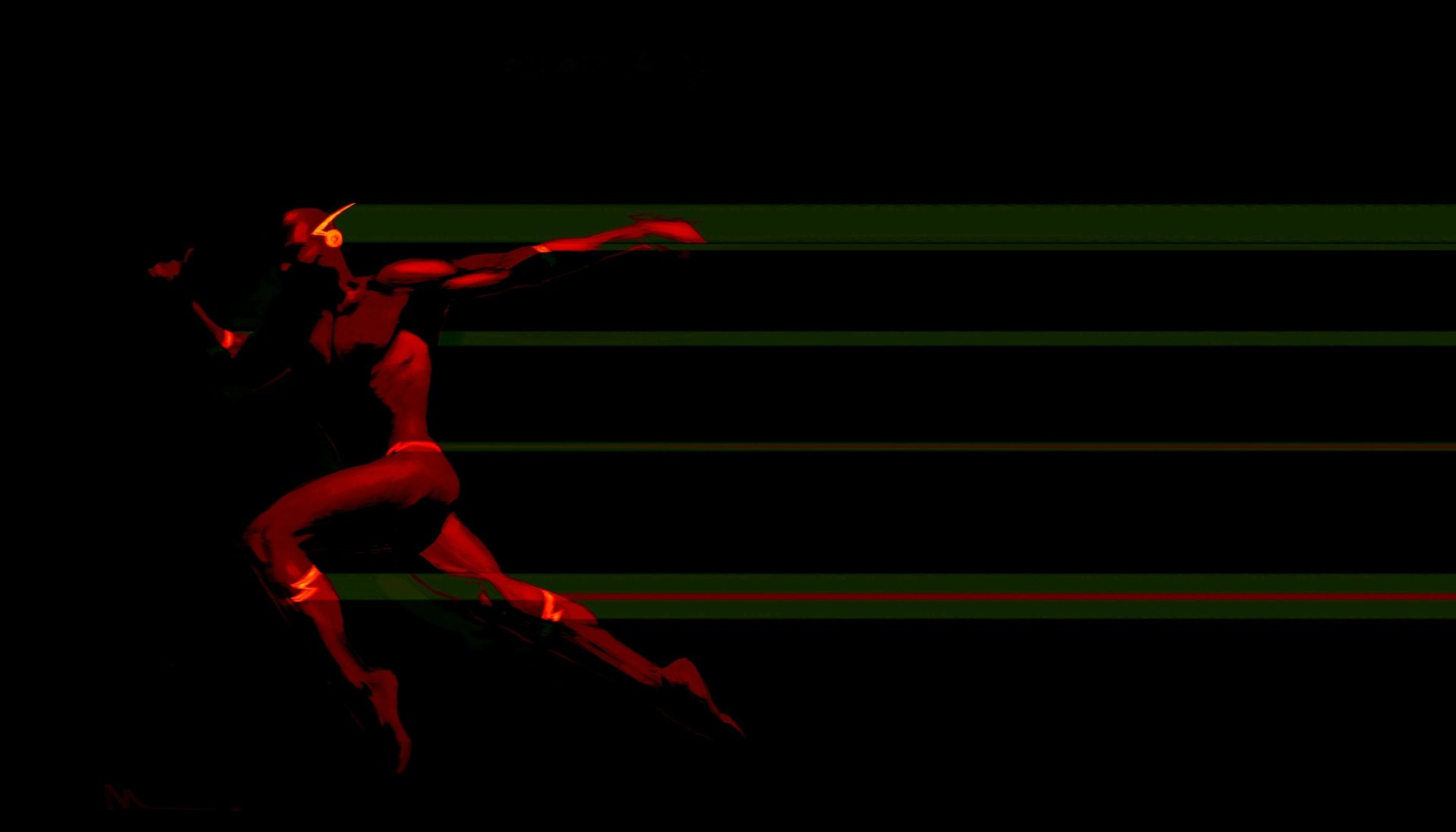 Dynamic Flash: 4K Ultra HD Comic Wallpaper