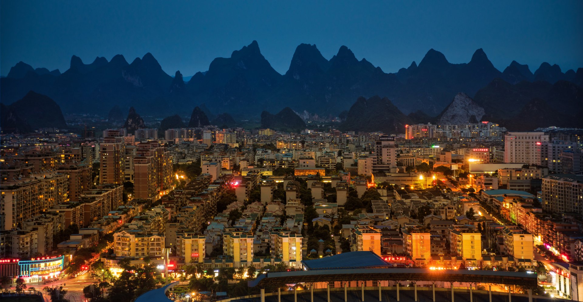 Download China Yangshuo Man Made City 4k Ultra HD Wallpaper by Trey ...