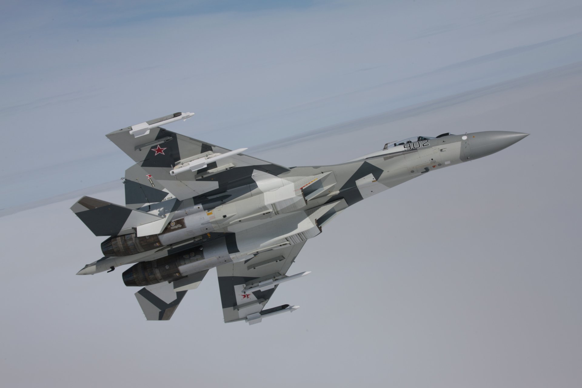 Militar Sukhoi Su-35 HD Fondo De Pantalla
