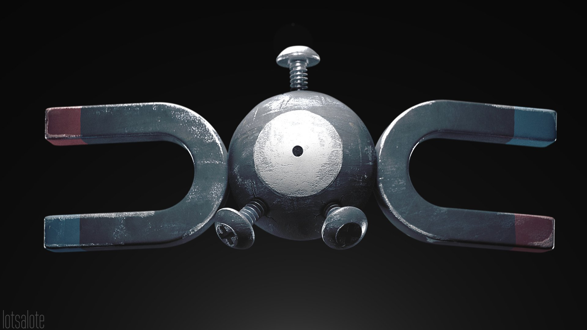 Download Magnemite (Pokémon) Video Game Pokemon HD Wallpaper