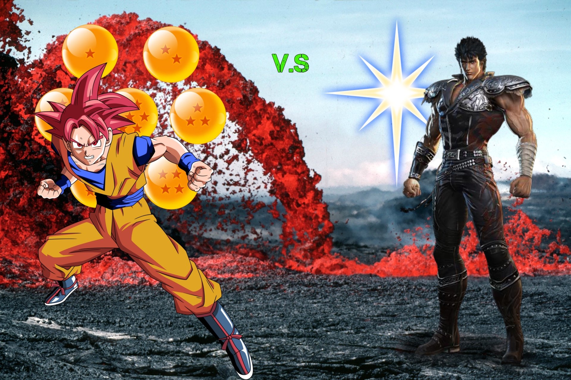 Download Goku Anime Crossover HD Wallpaper