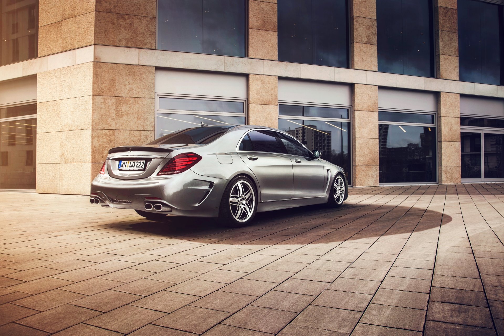 Mercedes-Benz S-Class Silver Luxury | 4K Ultra HD Car Wallpaper ...