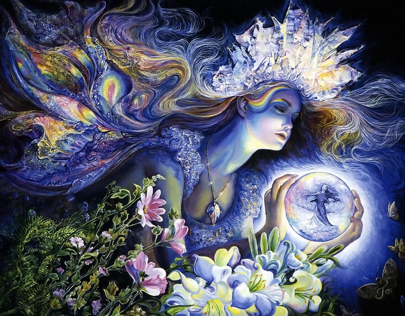 Download Colorful Colors Princess Of Light Artistic Fantasy Wallpaper ...