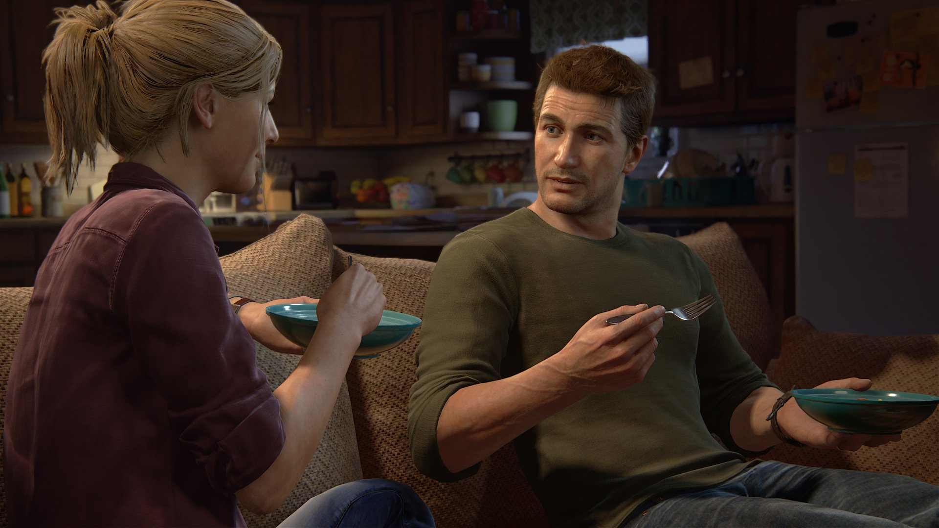 Uncharted 4 HD Wallpaper: A Thief’s End Intimate Moment in Gaming ...