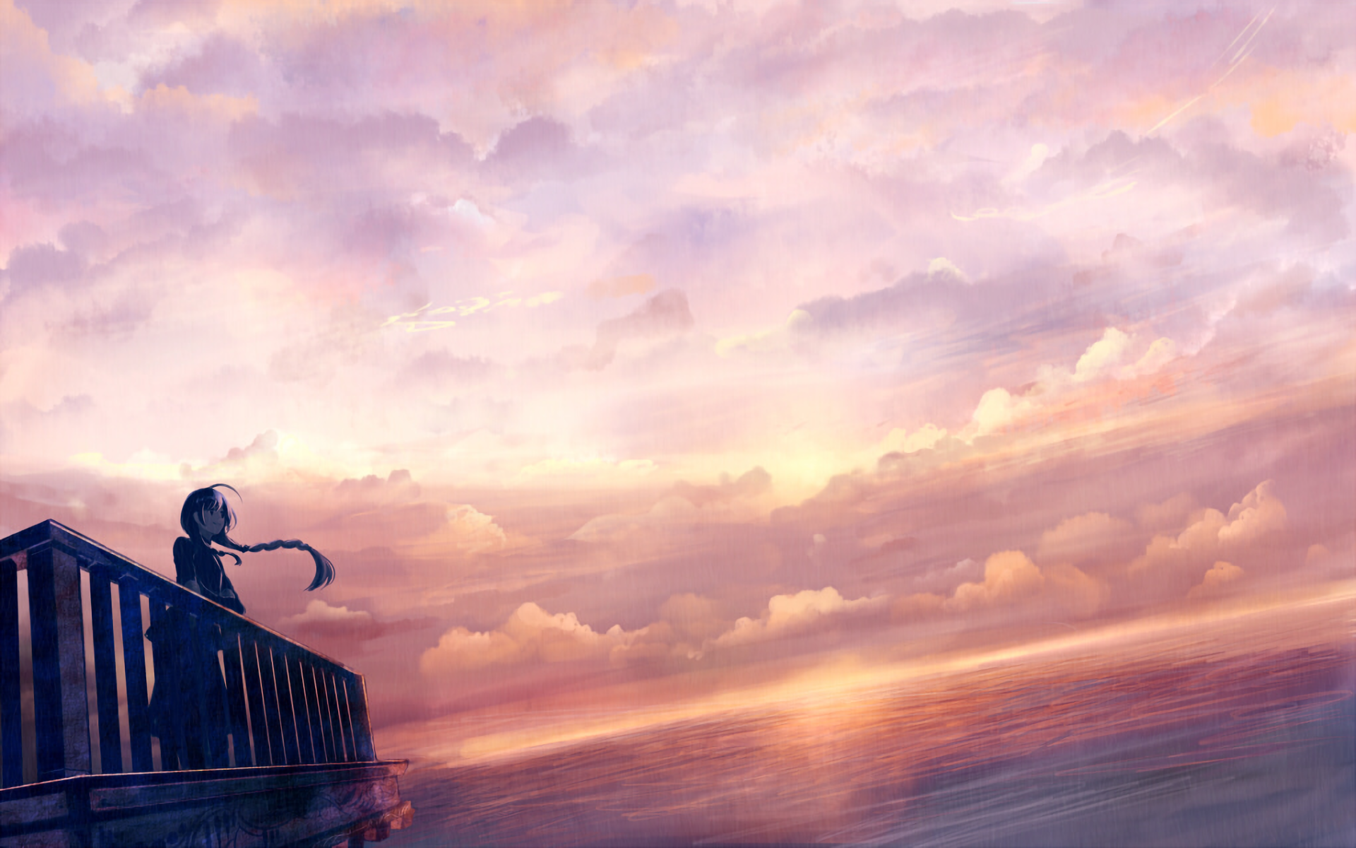 Anime Dreamscape: Original HD Wallpaper by 防人 | 1920x1200 | Wallpaper Abyss