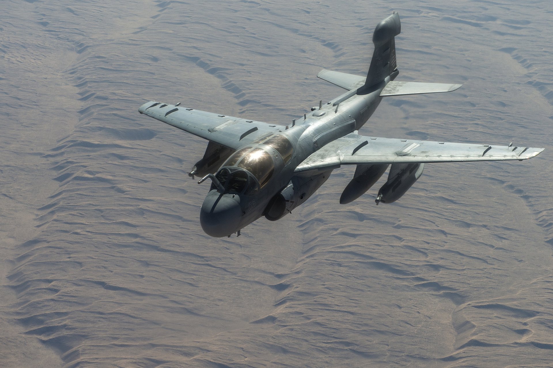 EA-6B Prowler Jet Fighter – HD Military Aircraft Wallpaper