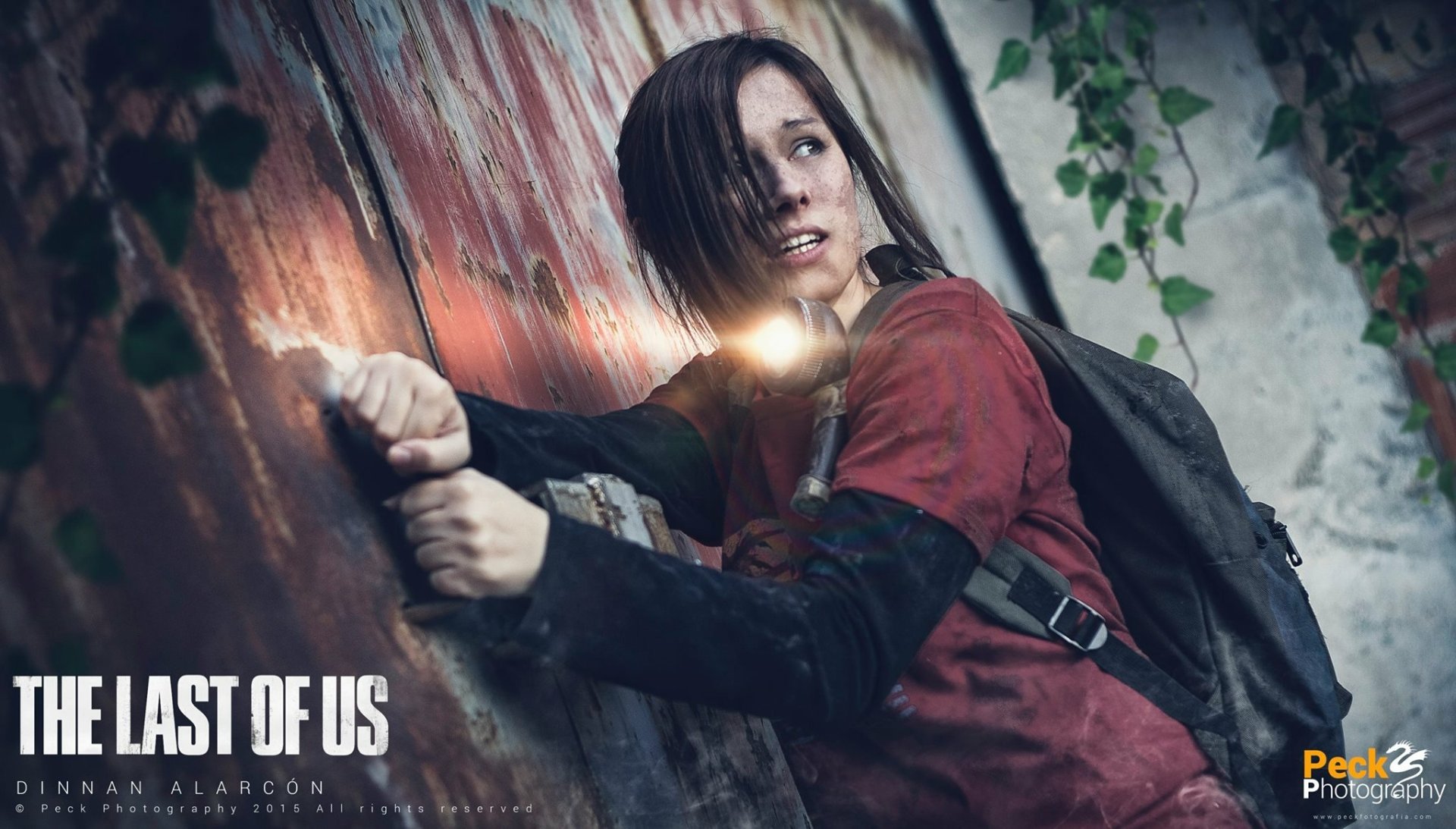 Ellie Cosplay HD Wallpaper – The Last of Us Woman in Action by Dinnan ...