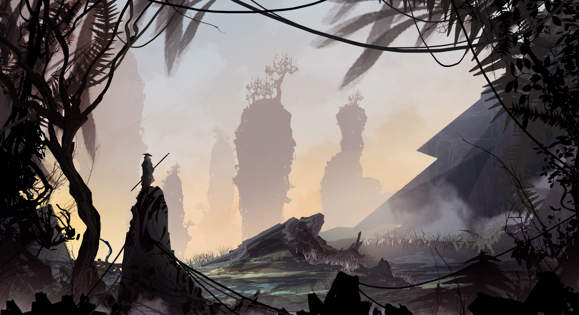 Epic Fantasy Warrior in Mystical 4K Landscape by TacoSauceNinja ...