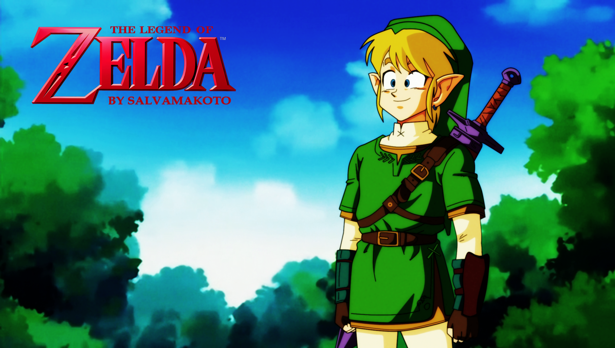 Download Dragon Ball Z The Legend Of Zelda Link Anime Crossover HD ...