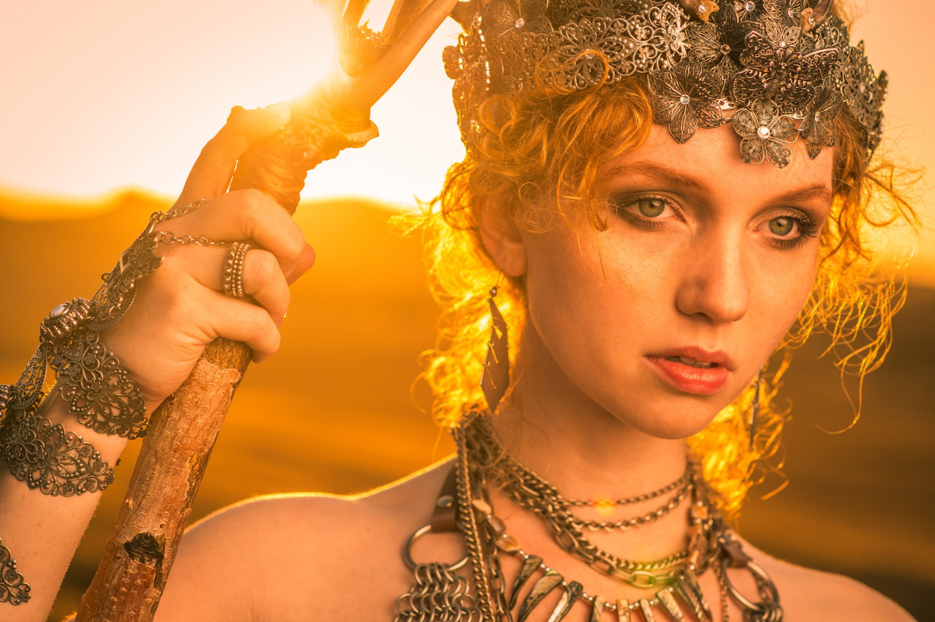 Download Face Sunny Green Eyes Necklace Alexandria Basso Redhead Model ...