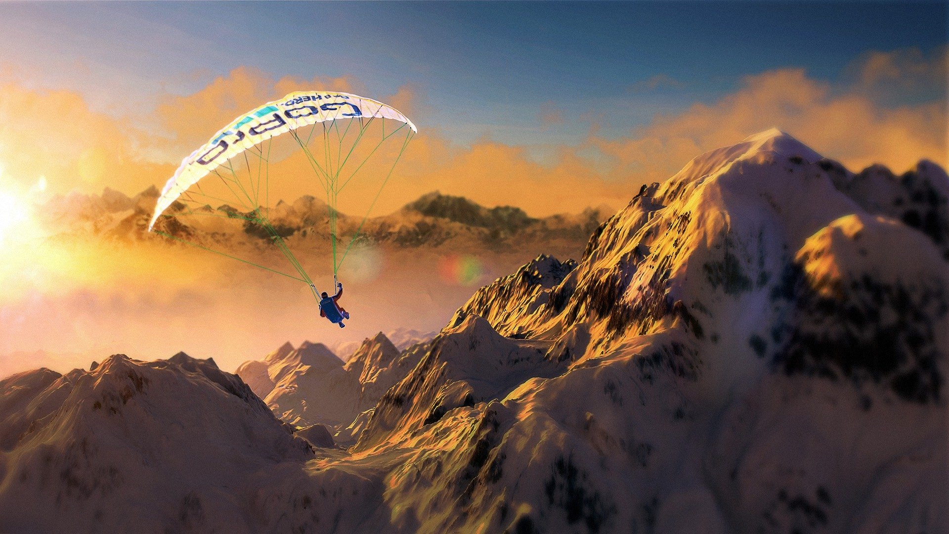 Steep HD: Paraglide Over Alpine Peaks