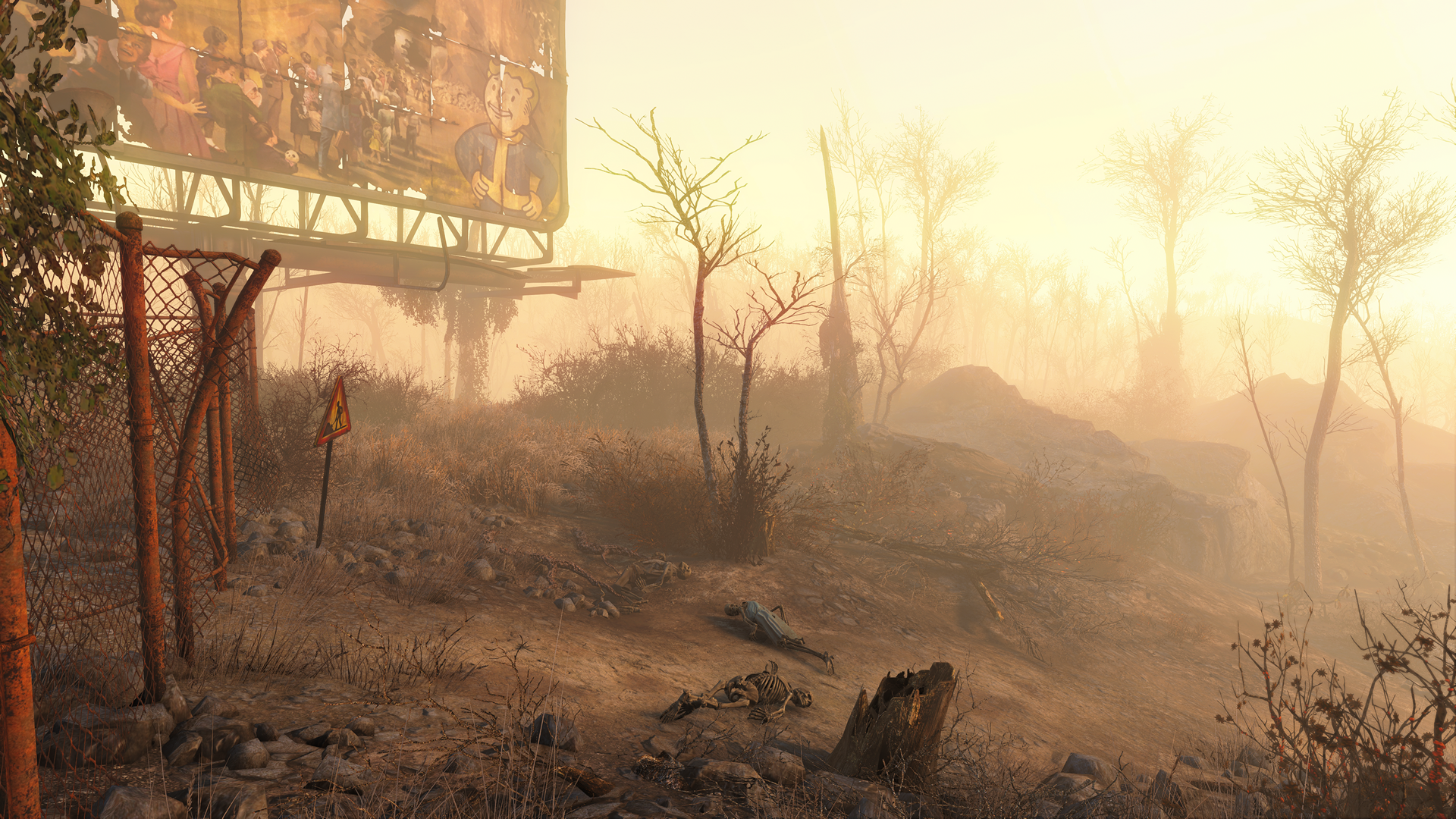 Fallout 4 HD Wallpaper: Post-Apocalyptic Wasteland Vista | 1920x1080 ...