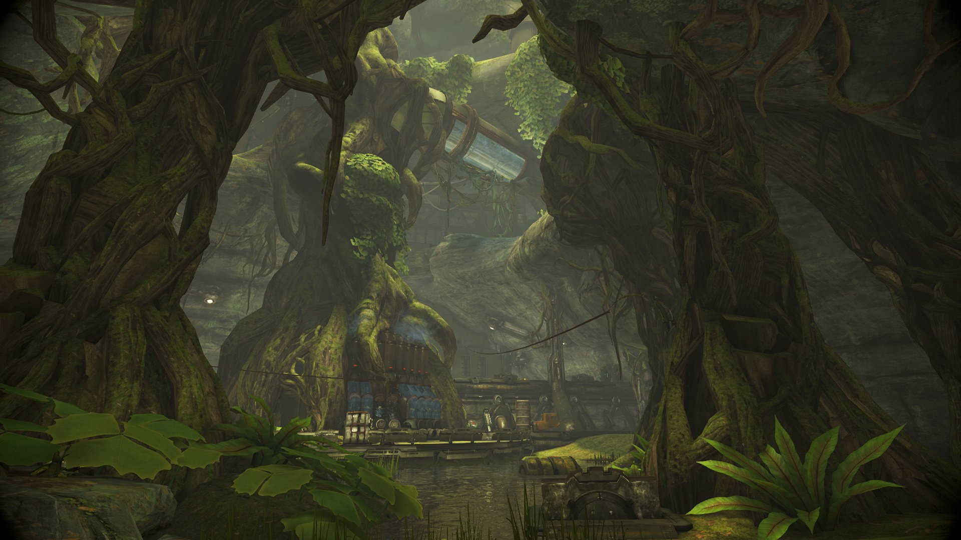 Download Water Tree Video Game Warframe HD Wallpaper