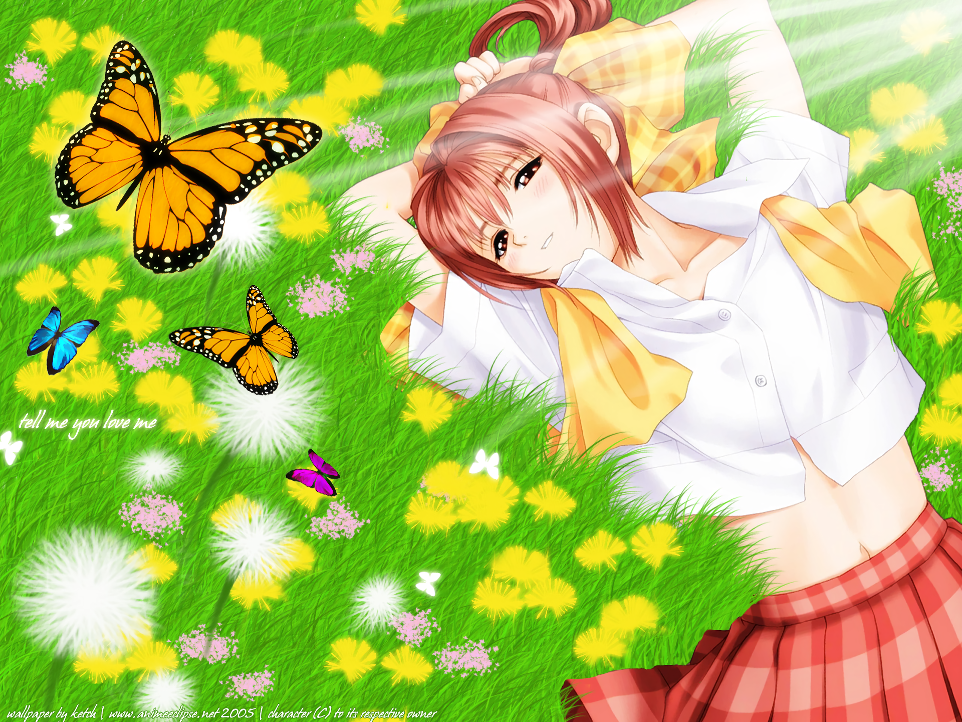 Download Kanami Shiomiya Anime After... HD Wallpaper