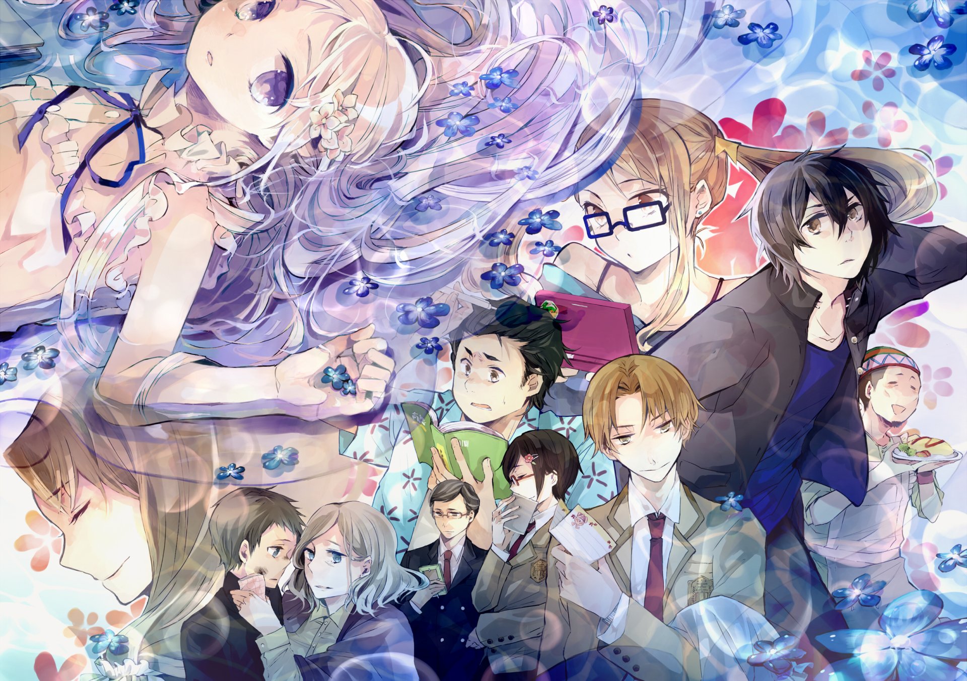 Anohana HD Wallpaper: Emotional Anime Memories in Vibrant Detail