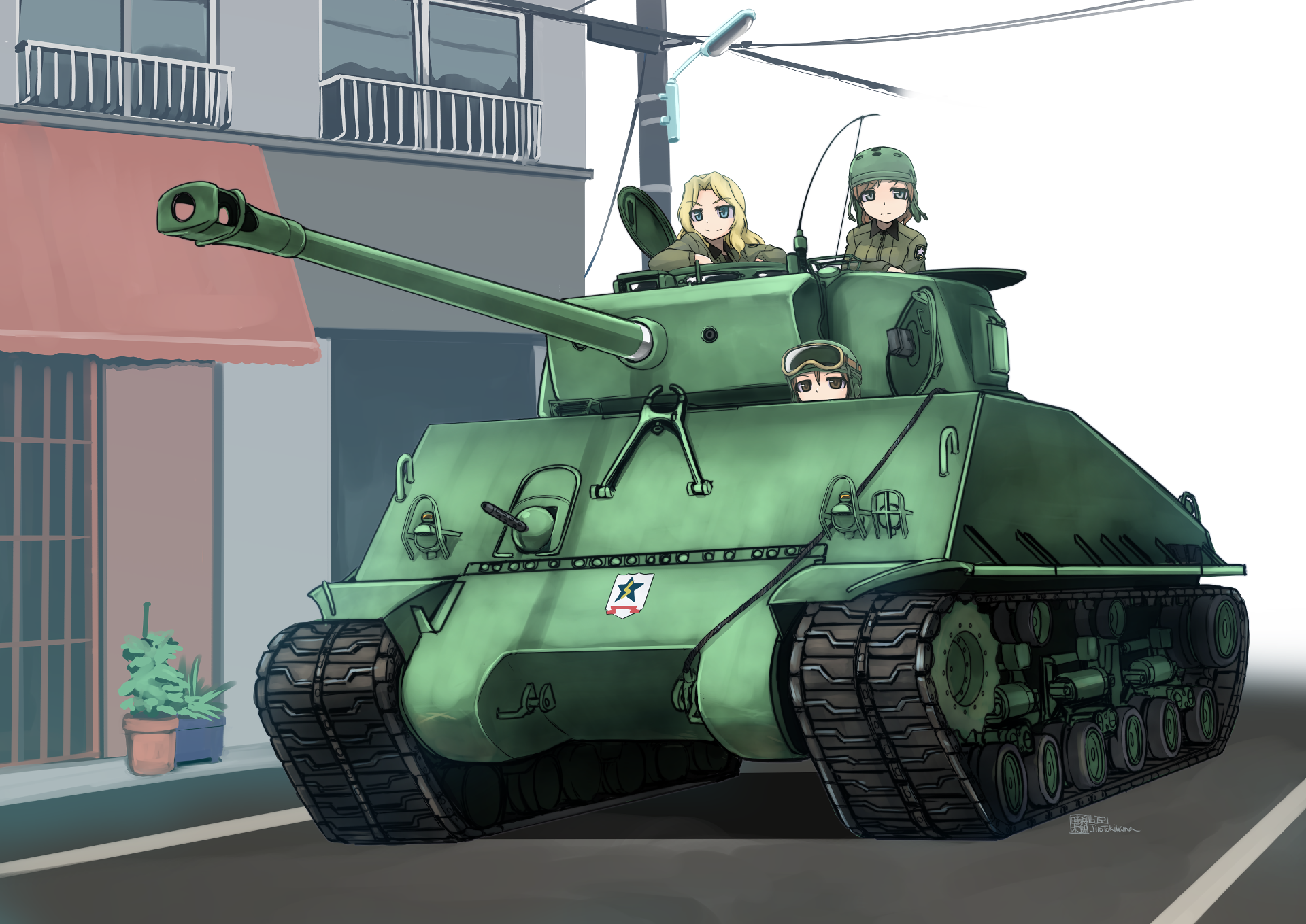 Download Anime Girls Und Panzer HD Wallpaper