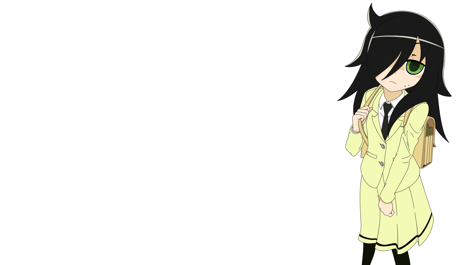 Watamote HD Wallpaper: Embrace the Unconventional!