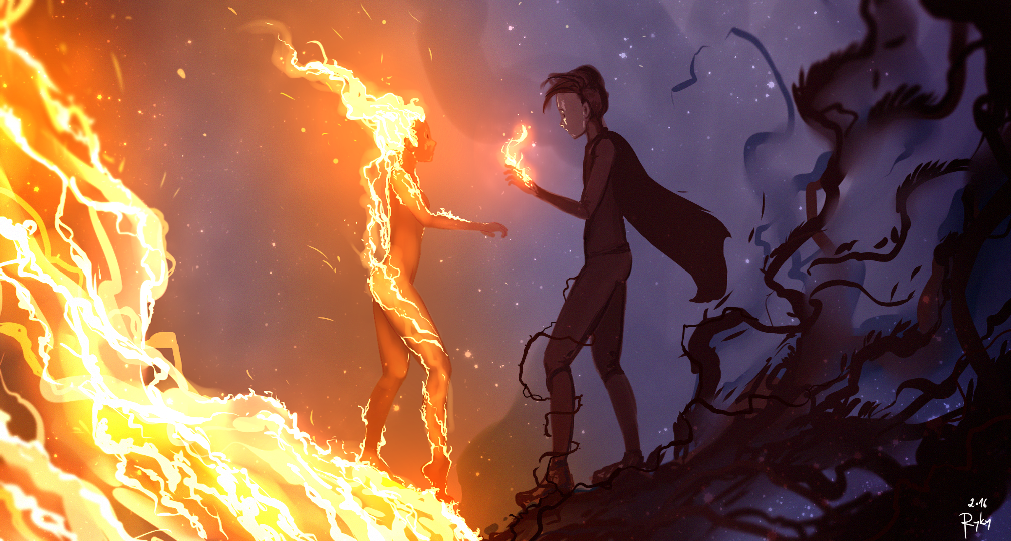 Download Fantasy People HD Wallpaper by Benjamin Cehelsky