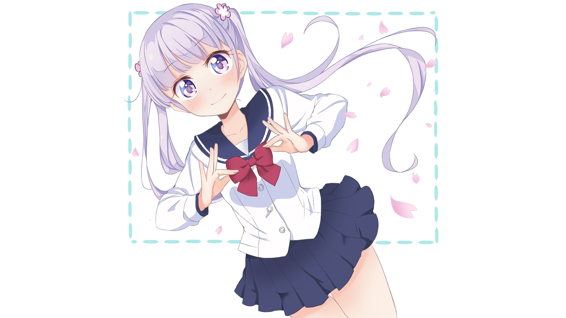 Download Aoba Suzukaze Anime New Game! HD Wallpaper