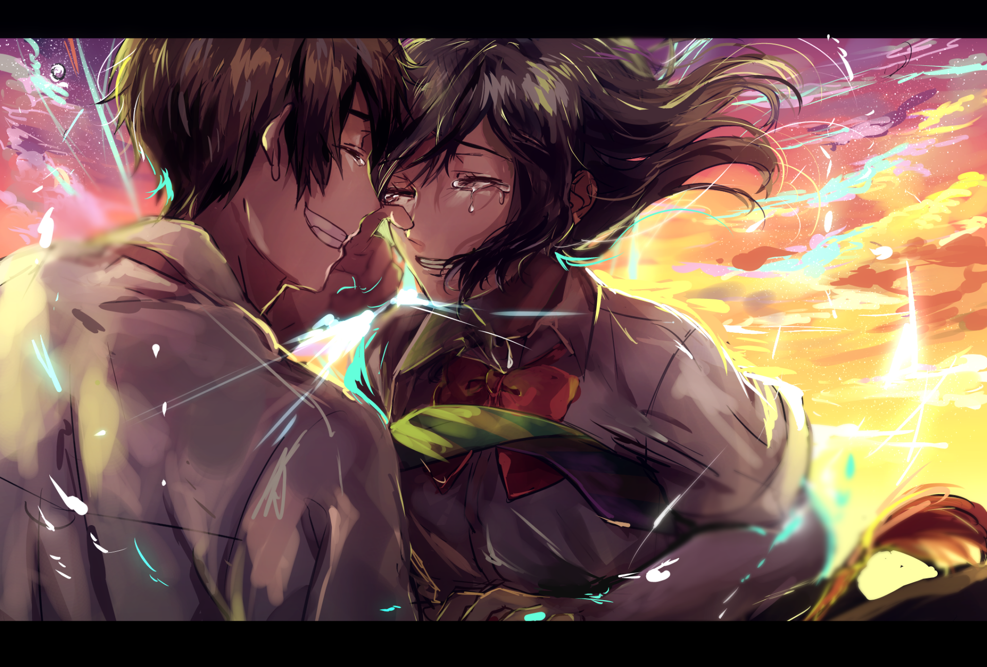 Download Your Name Taki Tachibana Mitsuha Miyamizu Anime Your Name HD