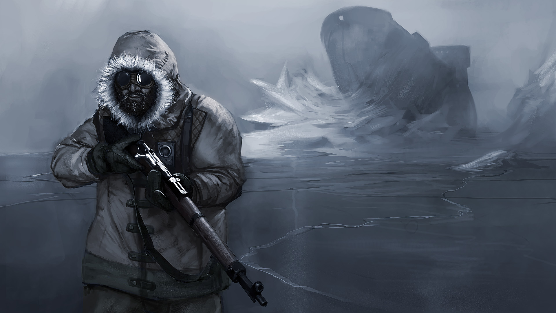 Download Video Game Cryostasis: Sleep Of Reason HD Wallpaper