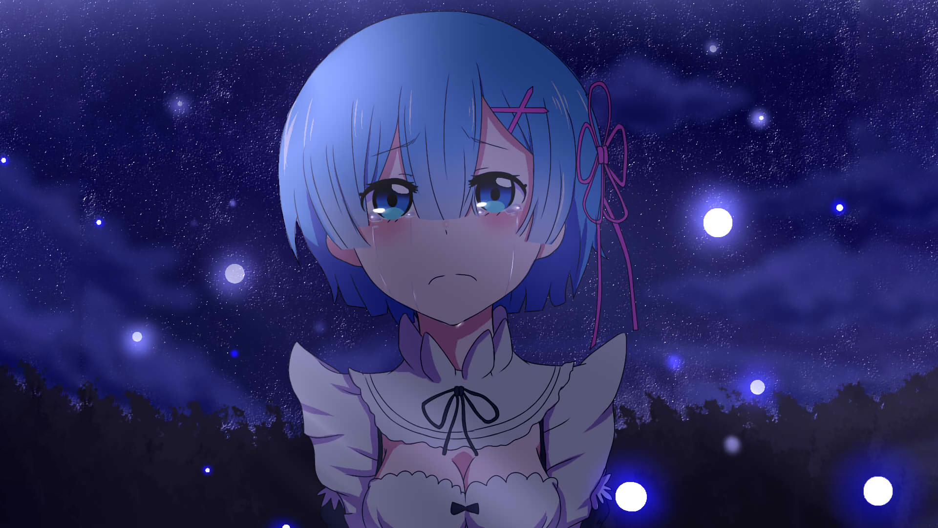 HD Wallpaper of Rem from Re:ZERO - Starting Life in Another World