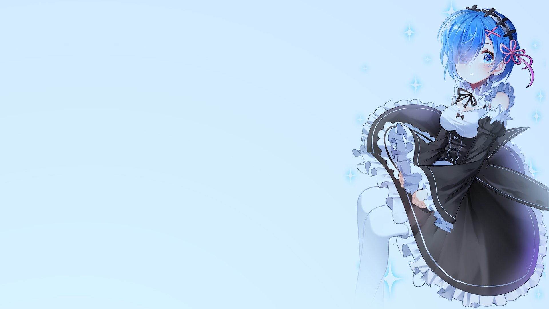 Rem from Re:ZERO - Stunning HD Wallpaper | 1920x1080 | Wallpaper Abyss