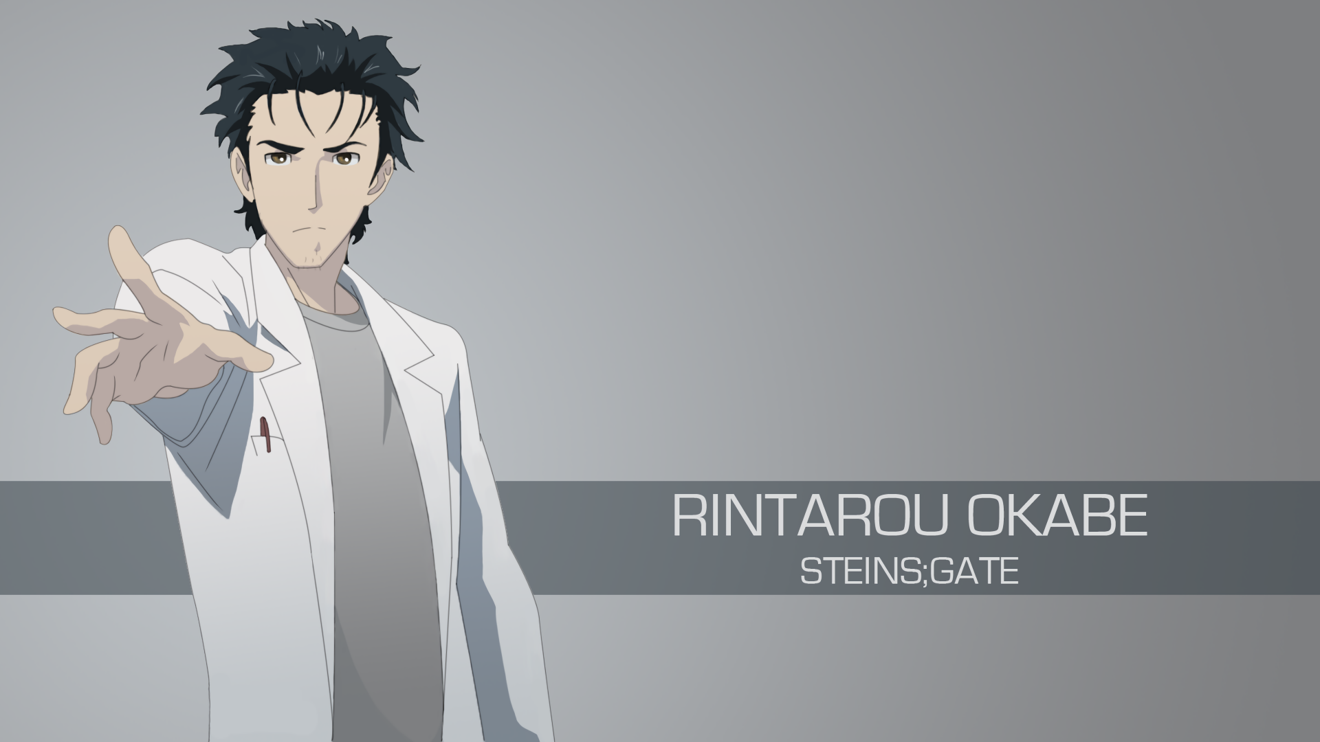 Rintaro Okabe from Steins;Gate - 4K Ultra HD Wallpaper by spectralfire234