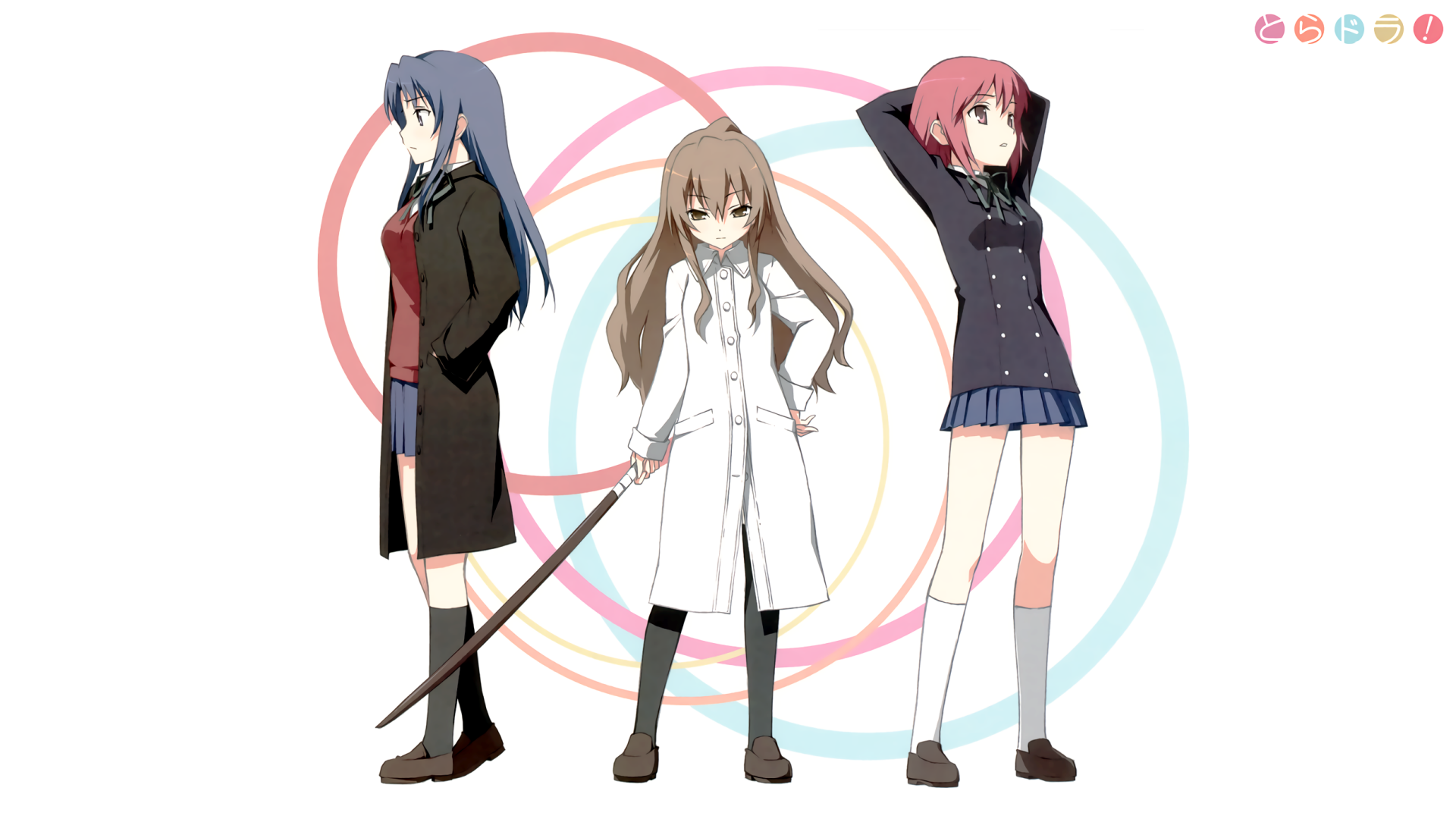 Toradora! Anime HD Wallpaper – Iconic Characters United