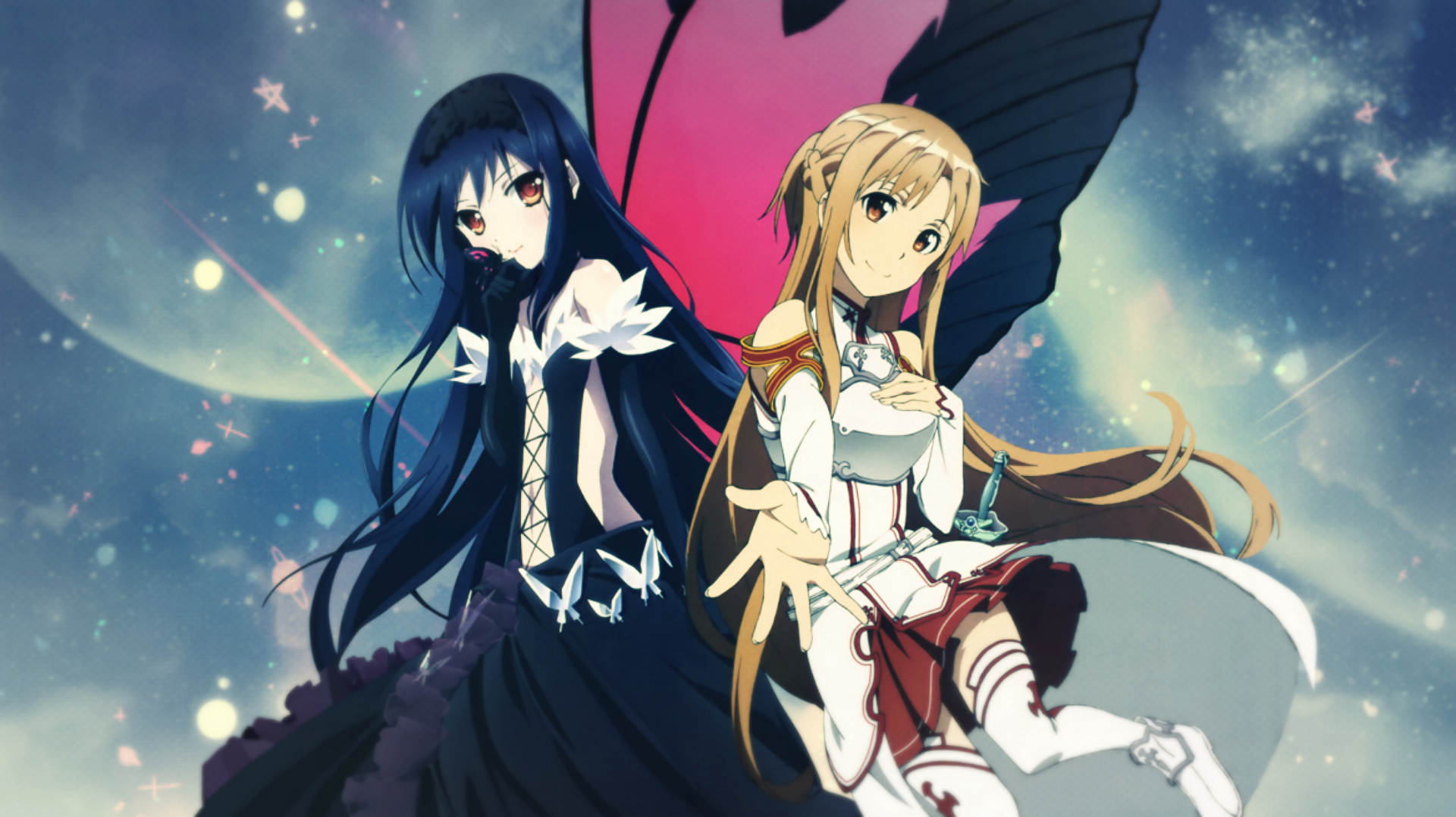 Accel World & Sword Art Online: HD Crossover Wallpaper