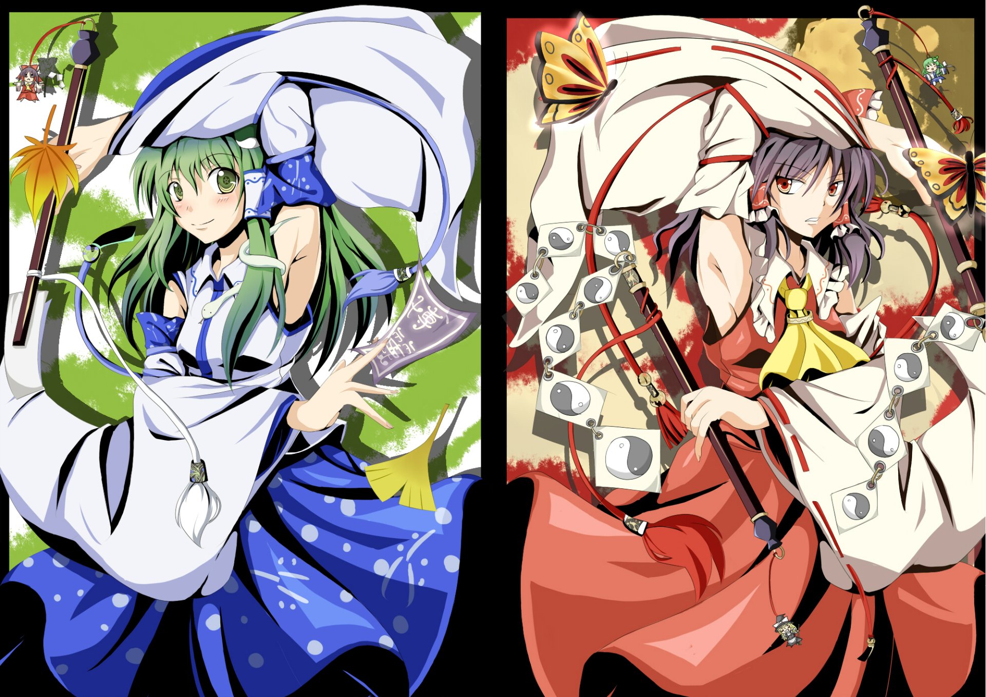 Download Anime Touhou HD Wallpaper
