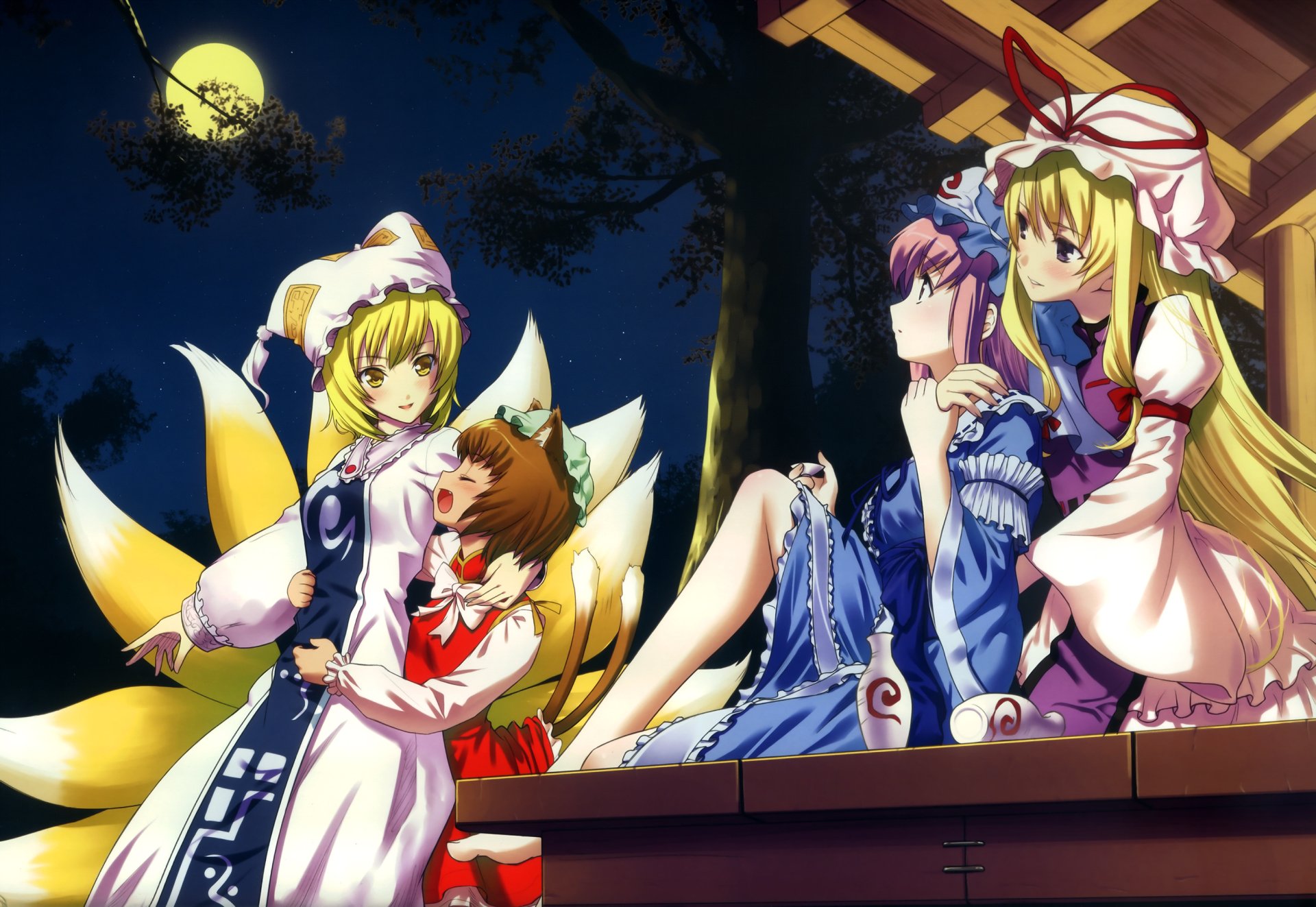 Download Anime Touhou HD Wallpaper